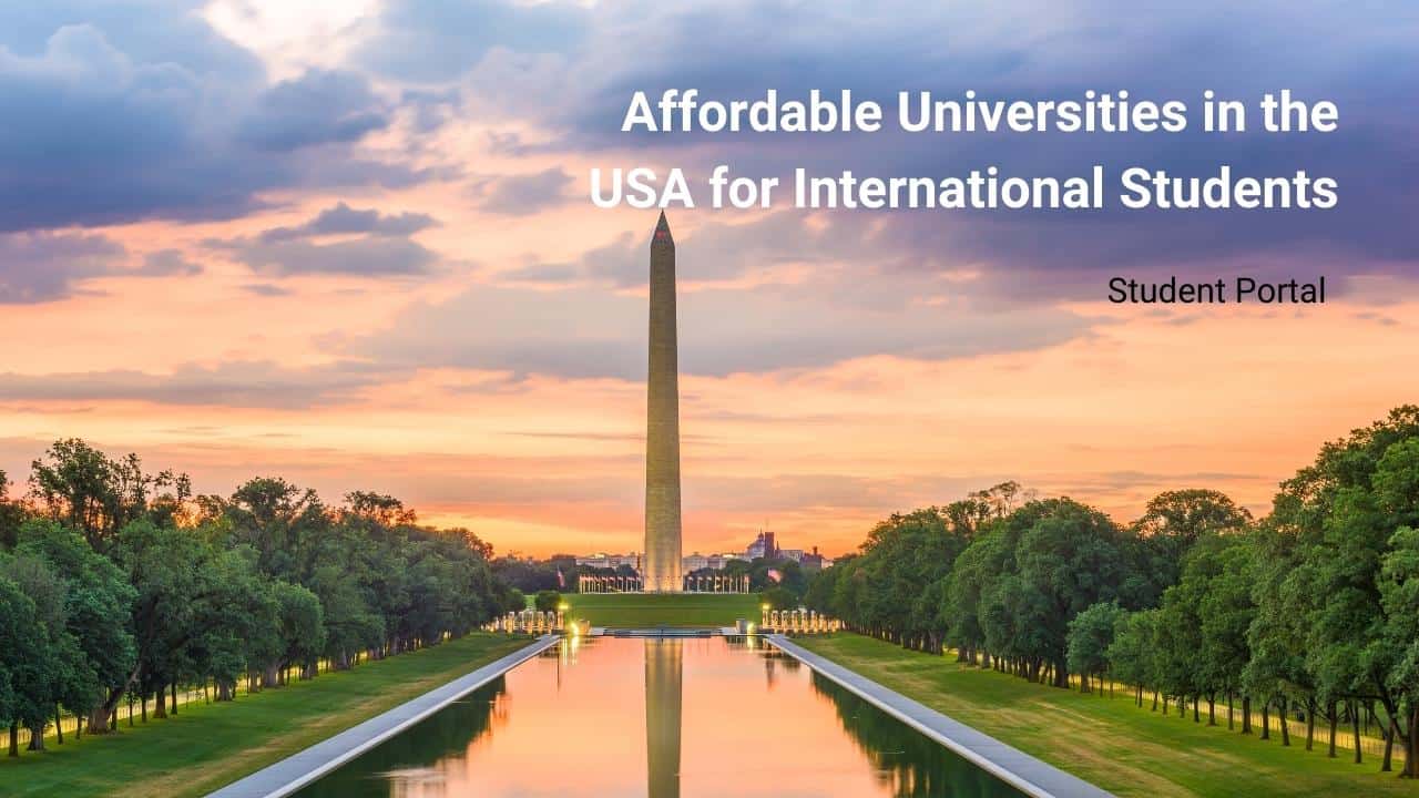 Affordable Universities in the USA for International Students - IES ...
